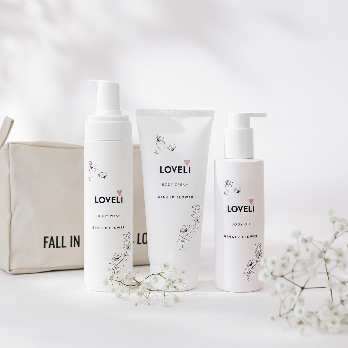 Body wash Ginger Flower | Loveli Care